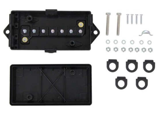 Trailer Wiring Junction Block TERMINAL BLOCK JUNC BOX 14 10 32 STUDS