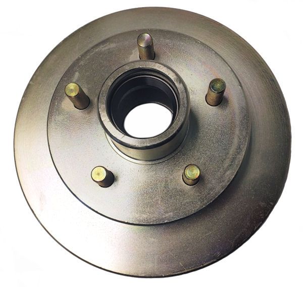 Trailer Disc Brake Rotor, UFP DB-35 - 9.75" TAPERED, Zinc Plated 5 on 4 ...